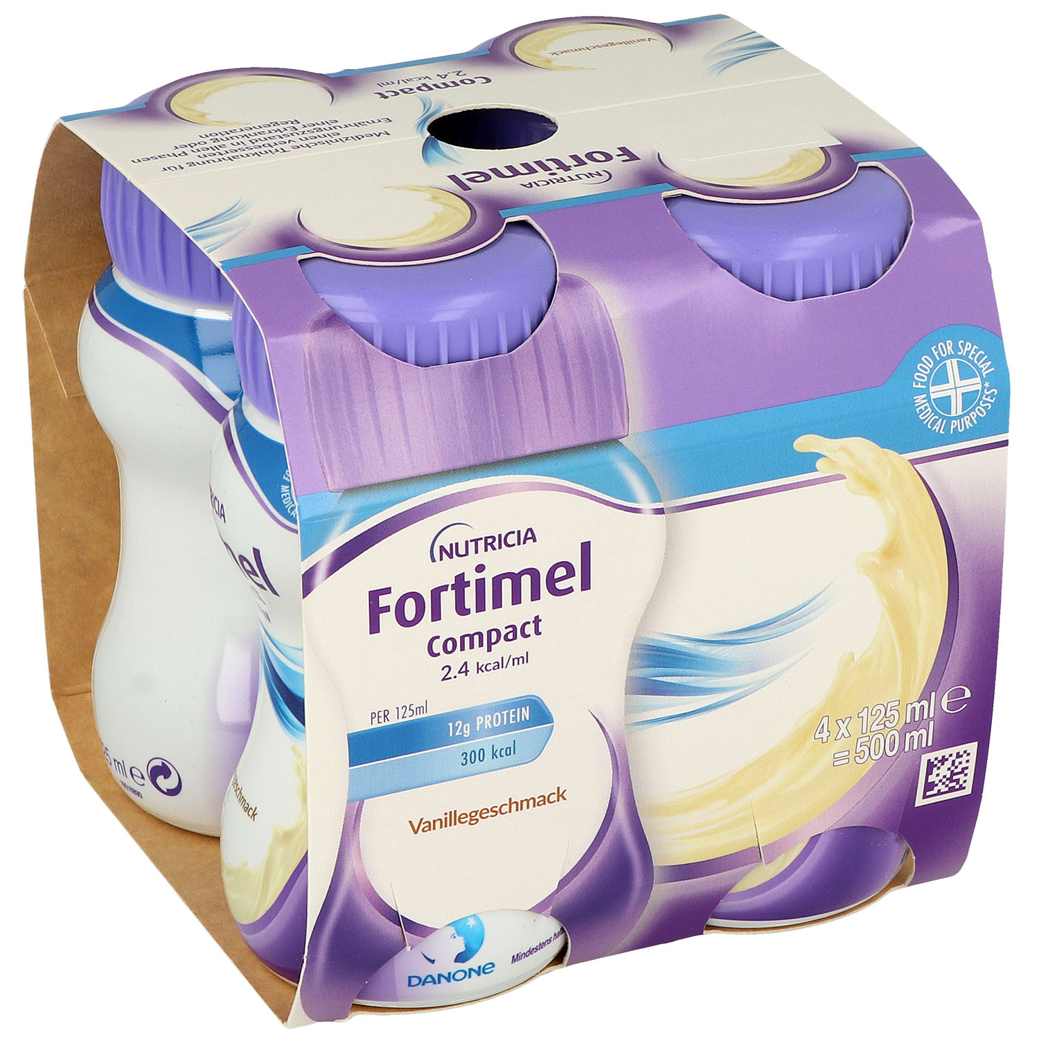 Fortimel Compact 2.4 kcal 8 x 4 x 125 ml Mischkarton | PZN 19829787
