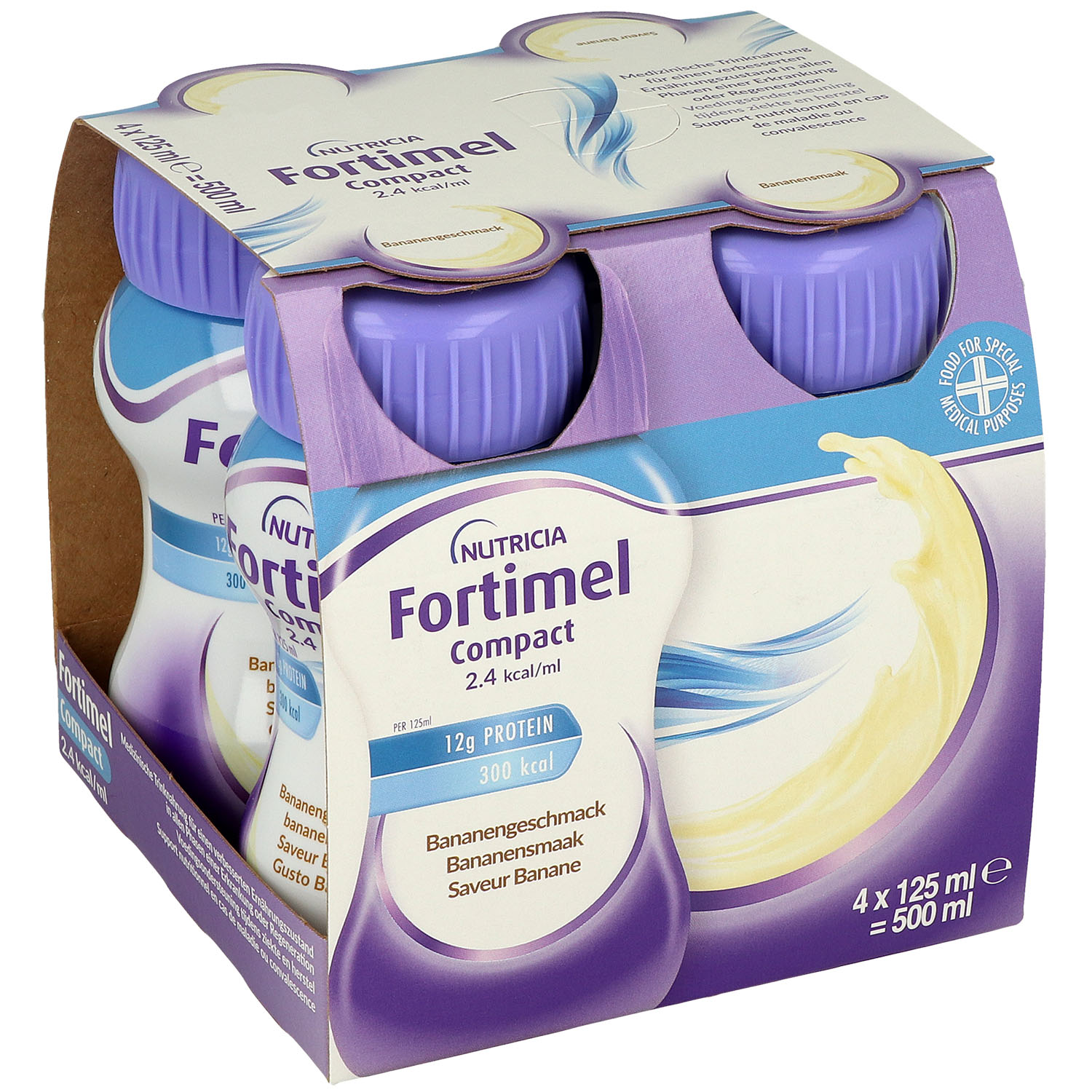 Fortimel Compact 2.4 kcal 8 x 4 x 125 ml Mischkarton | PZN 19829787