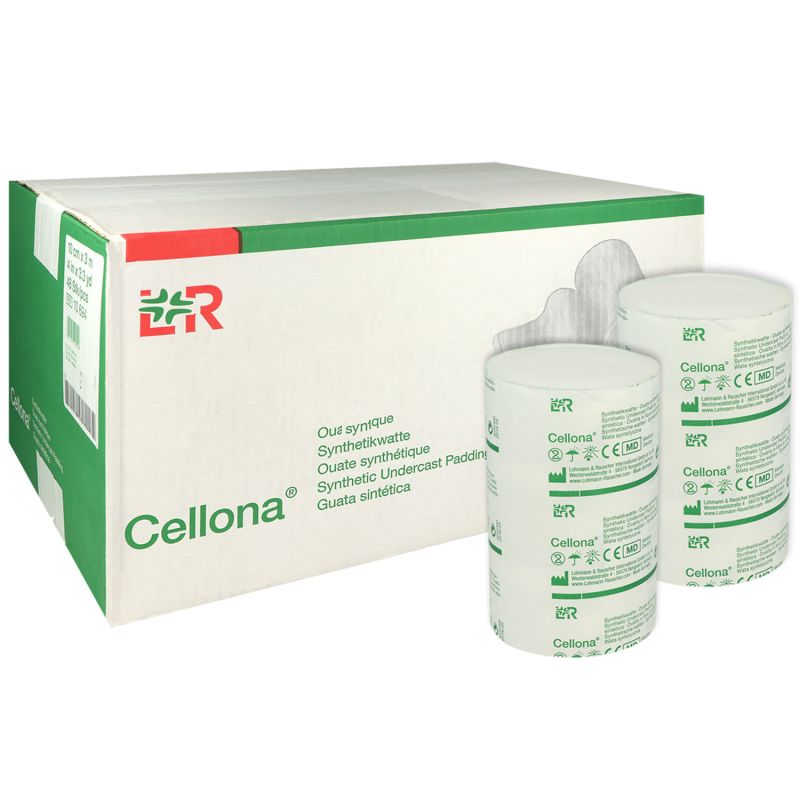 Cellona Synthetikwatte ️ 10 cm x 3 m - 48 Stück | PZN 02754186