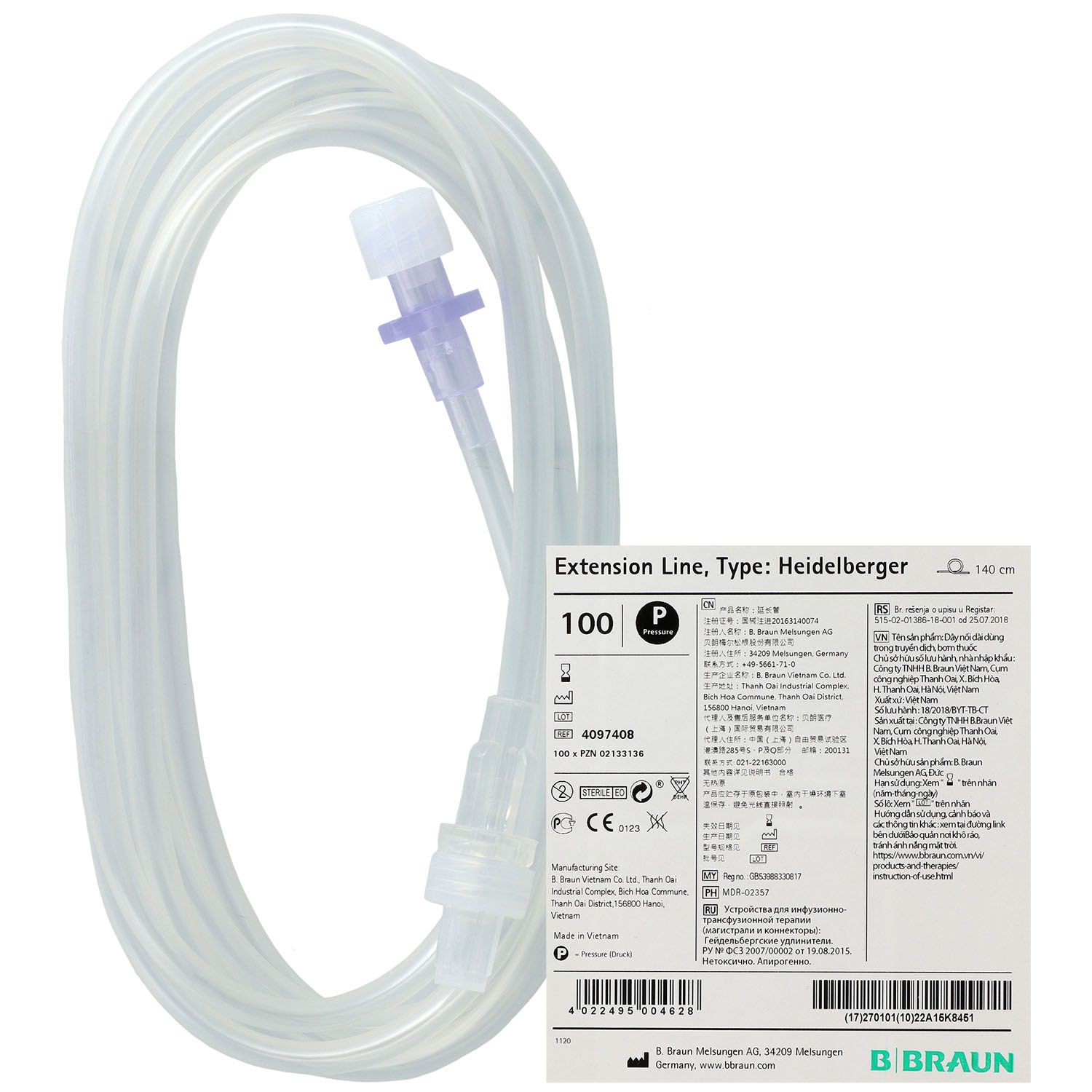 Heidelberger Verlängerung ️ für Infusionssysteme