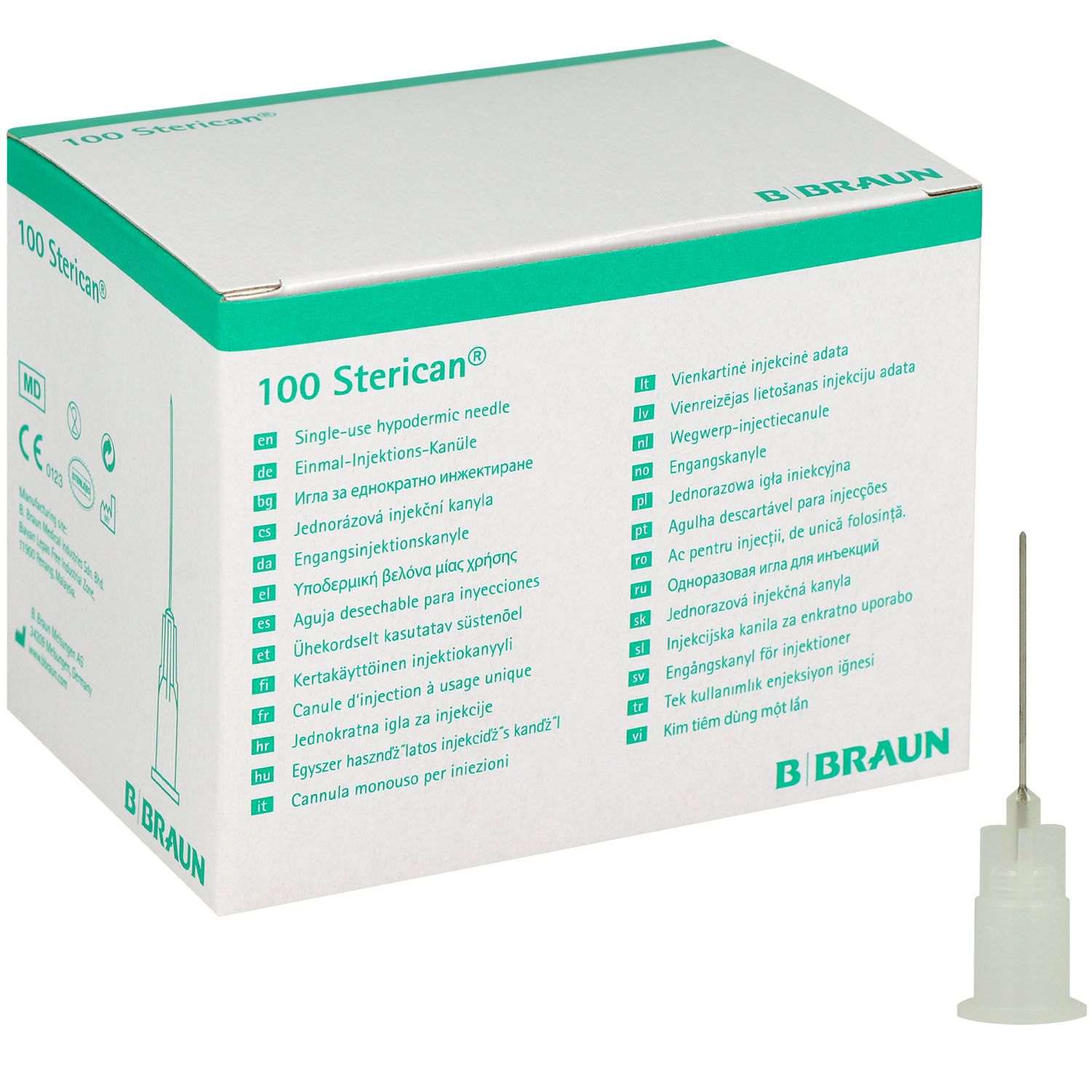 Sterican Gr. 20 27G grau 0.40x20mm - 100 Stück | PZN 18746332