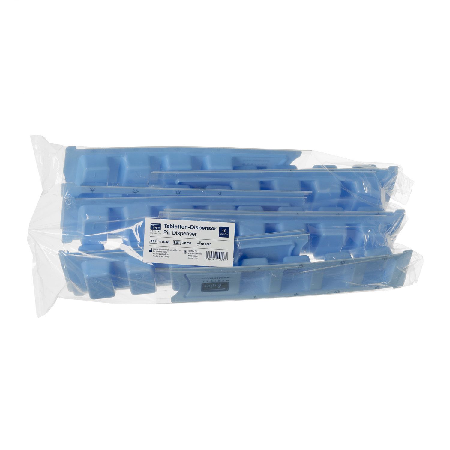 Teqler Tabletten-Dispenser - 10 St. | 25186