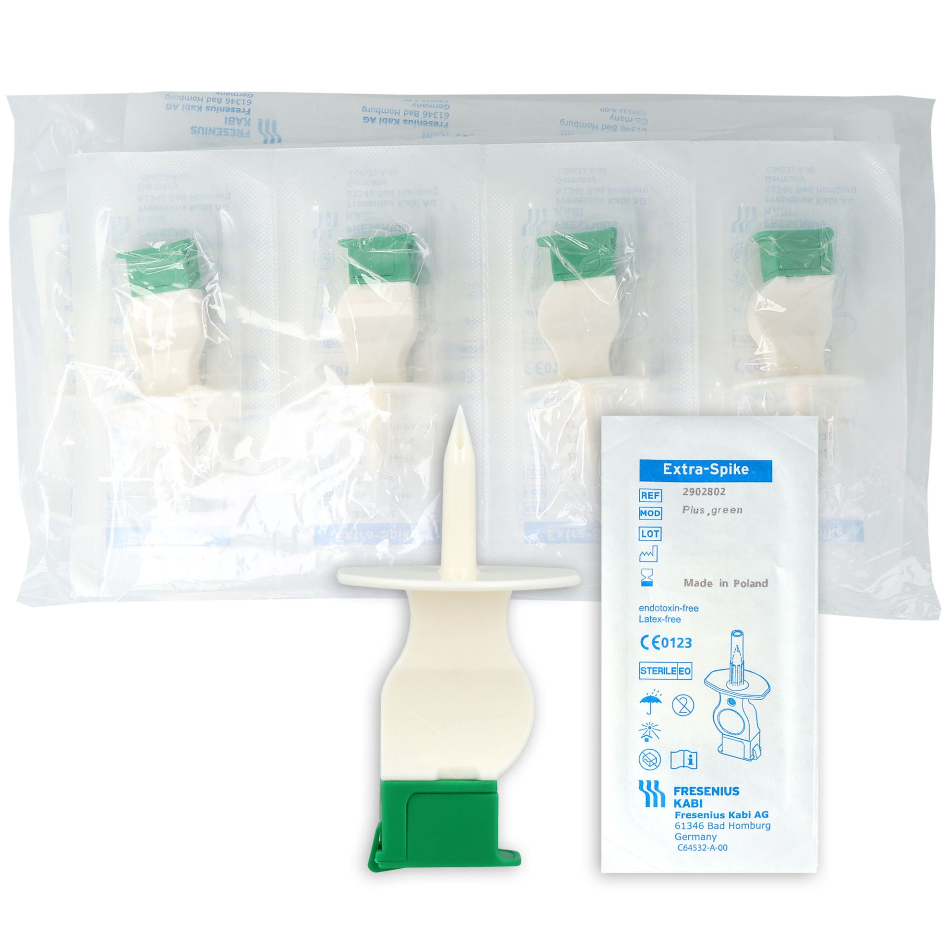 Fresenius Kabi Transfer Device Überleitkanüle ️ kurz/kurz 50 St. steril ...