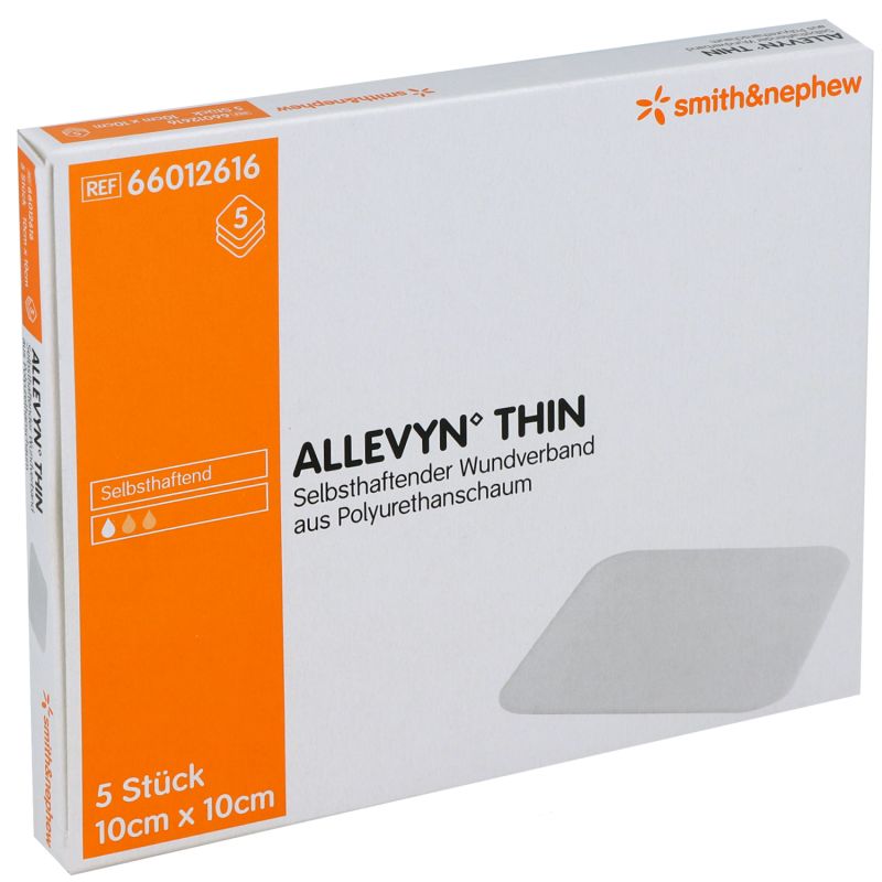 ALLEVYN Thin, Schaumverband mit extra dünner Wundauflage