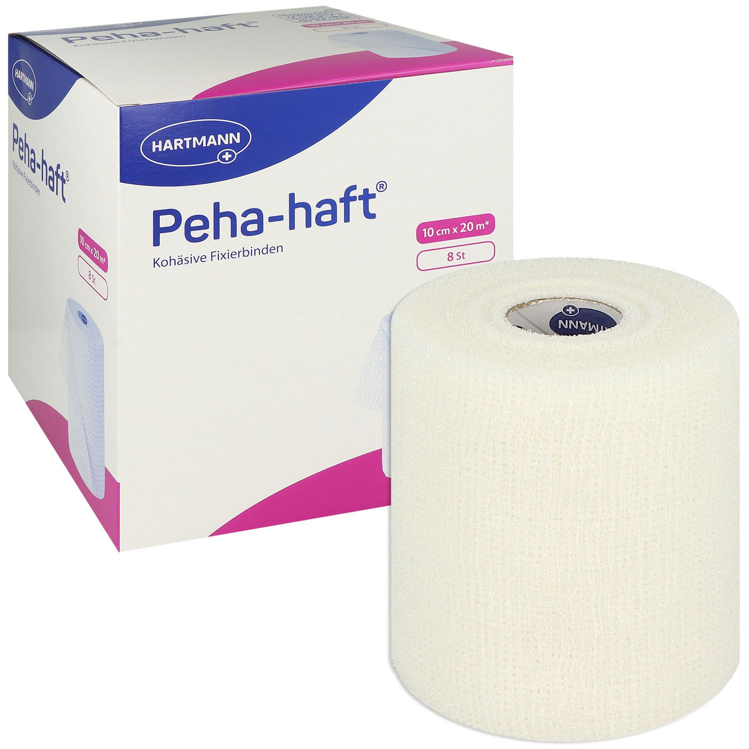 Peha-Haft 10 cm x 20 m - 8 St. | PZN 12550390