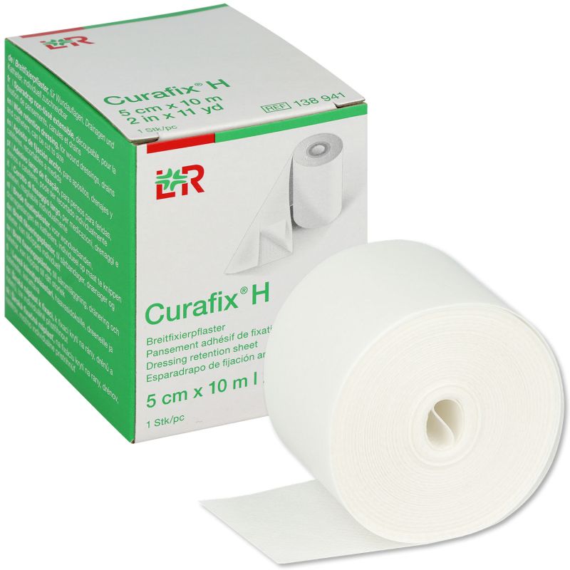 Curafix H Fixierpflaster ️ 5 cm x 10 m - 1 St. | PZN 07299640