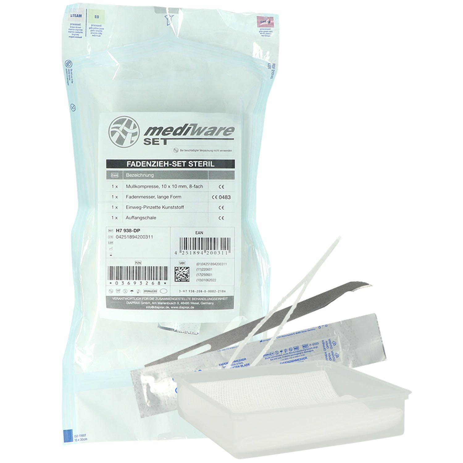 Fadenziehset steril ️ Mediware | PZN 03693268