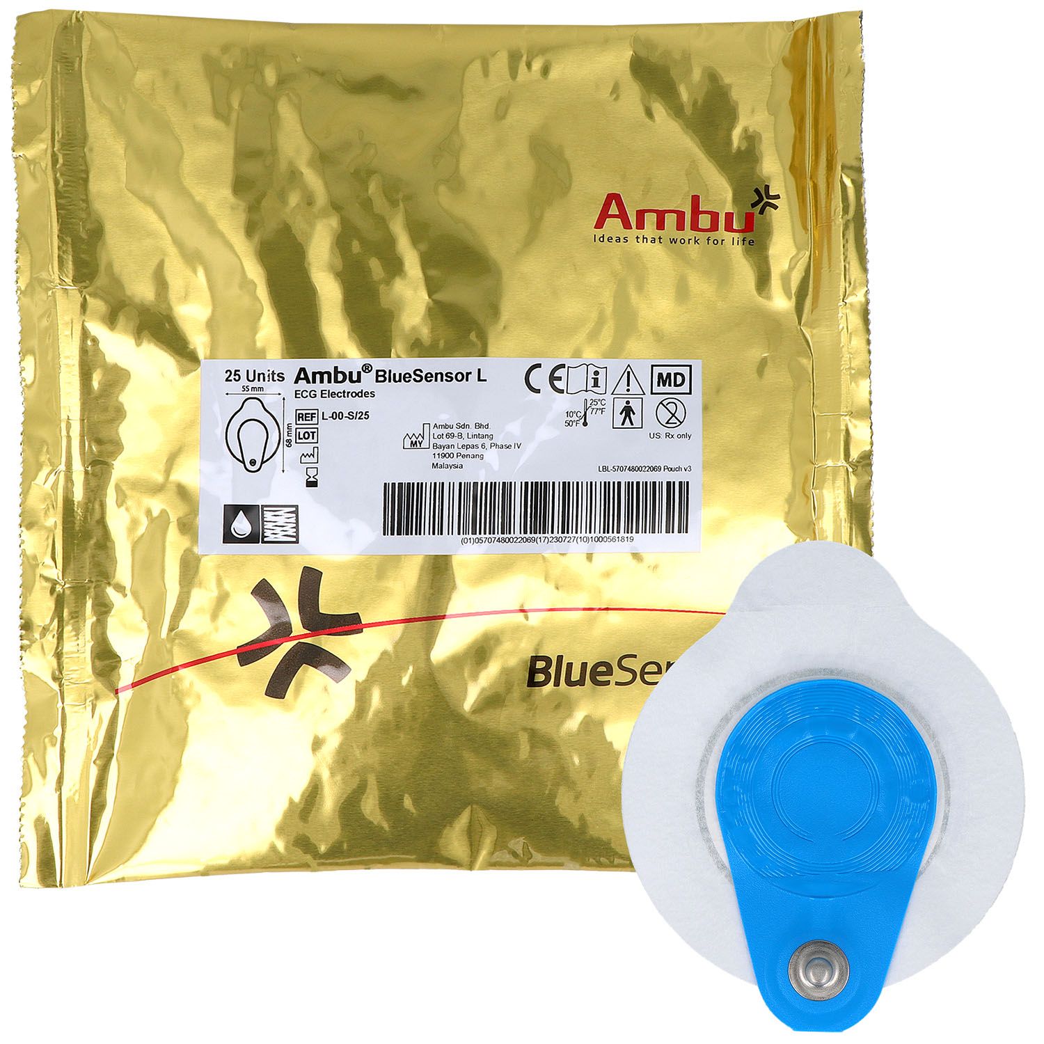 Ambu BlueSensor EKG-Elektroden L-00-S ️ günstig kaufen