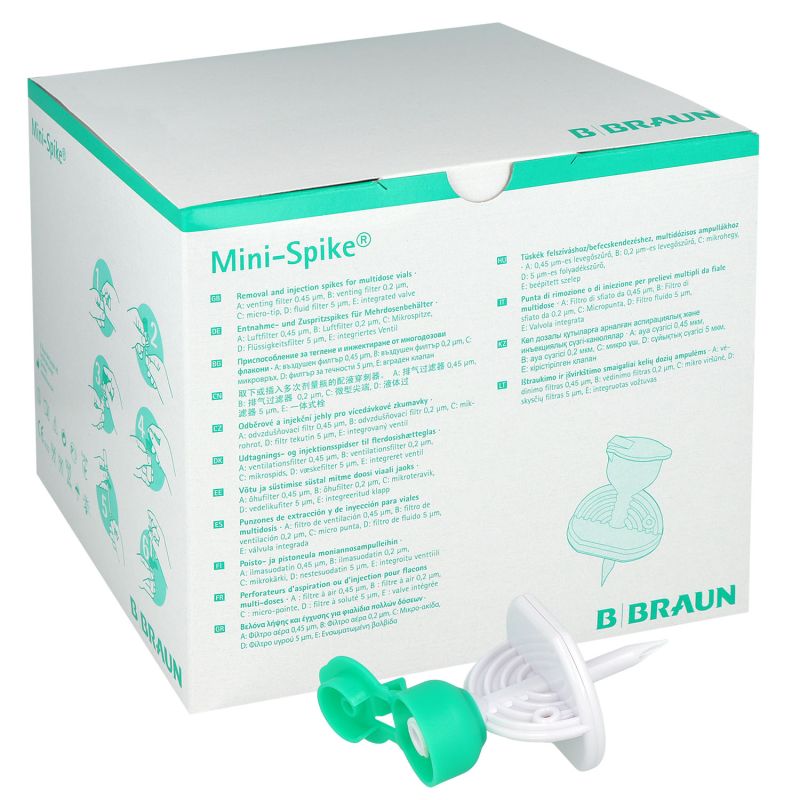 Mini-Spike® Plus ️ Entnahme- und Zuspritzspike | PZN 07423488