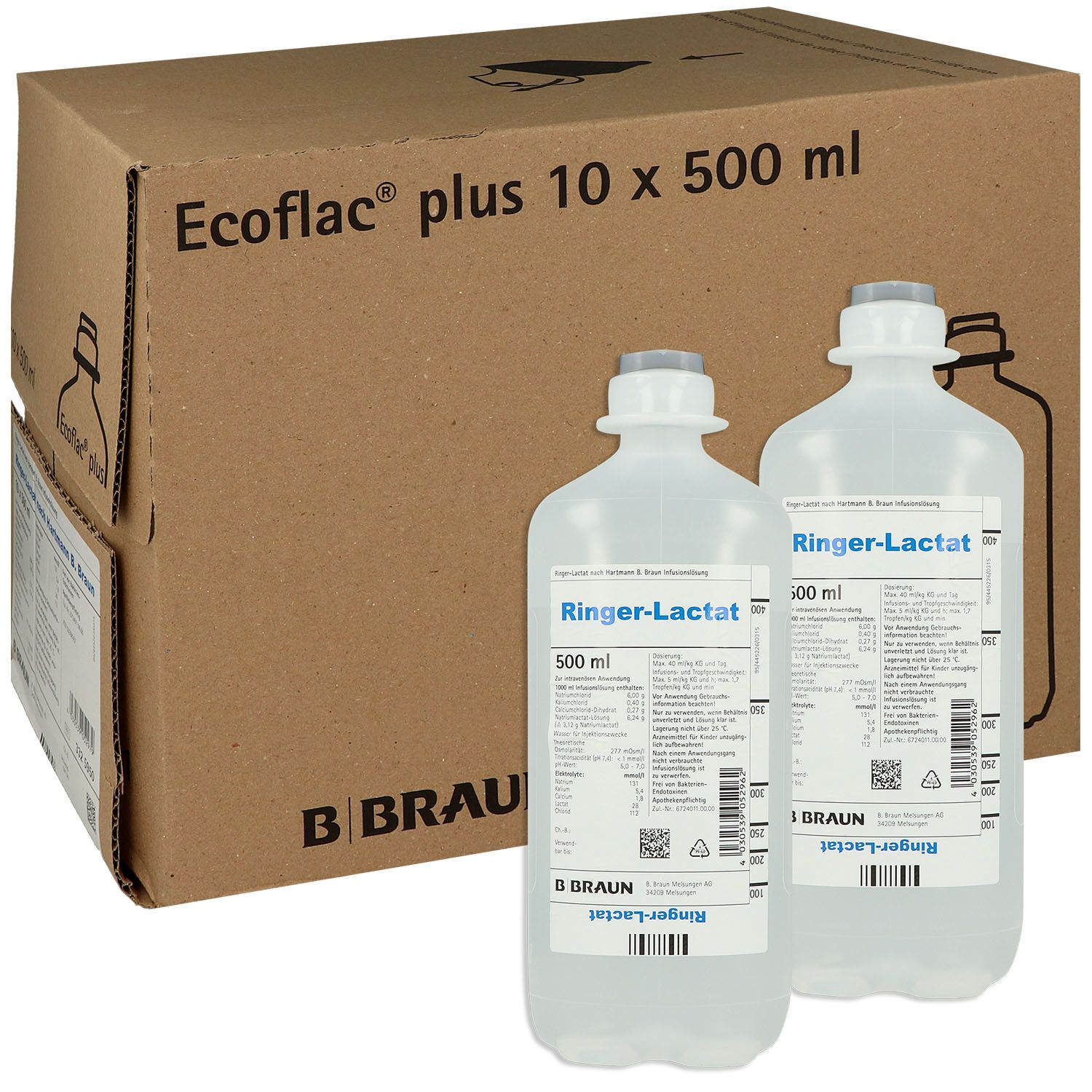 Ringer Lactat Infusionslösung ️ Ecoflac plus kaufen