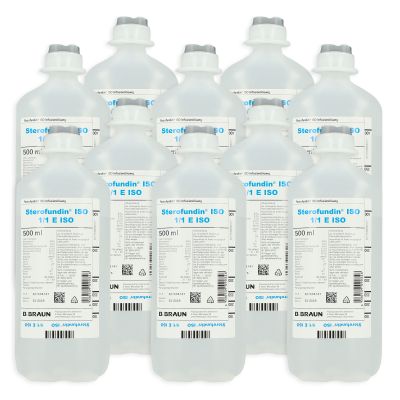 Sterofundin ISO Ecoflac Plus Infusionslösung ️ 10 x 500 ml | PZN 01078955