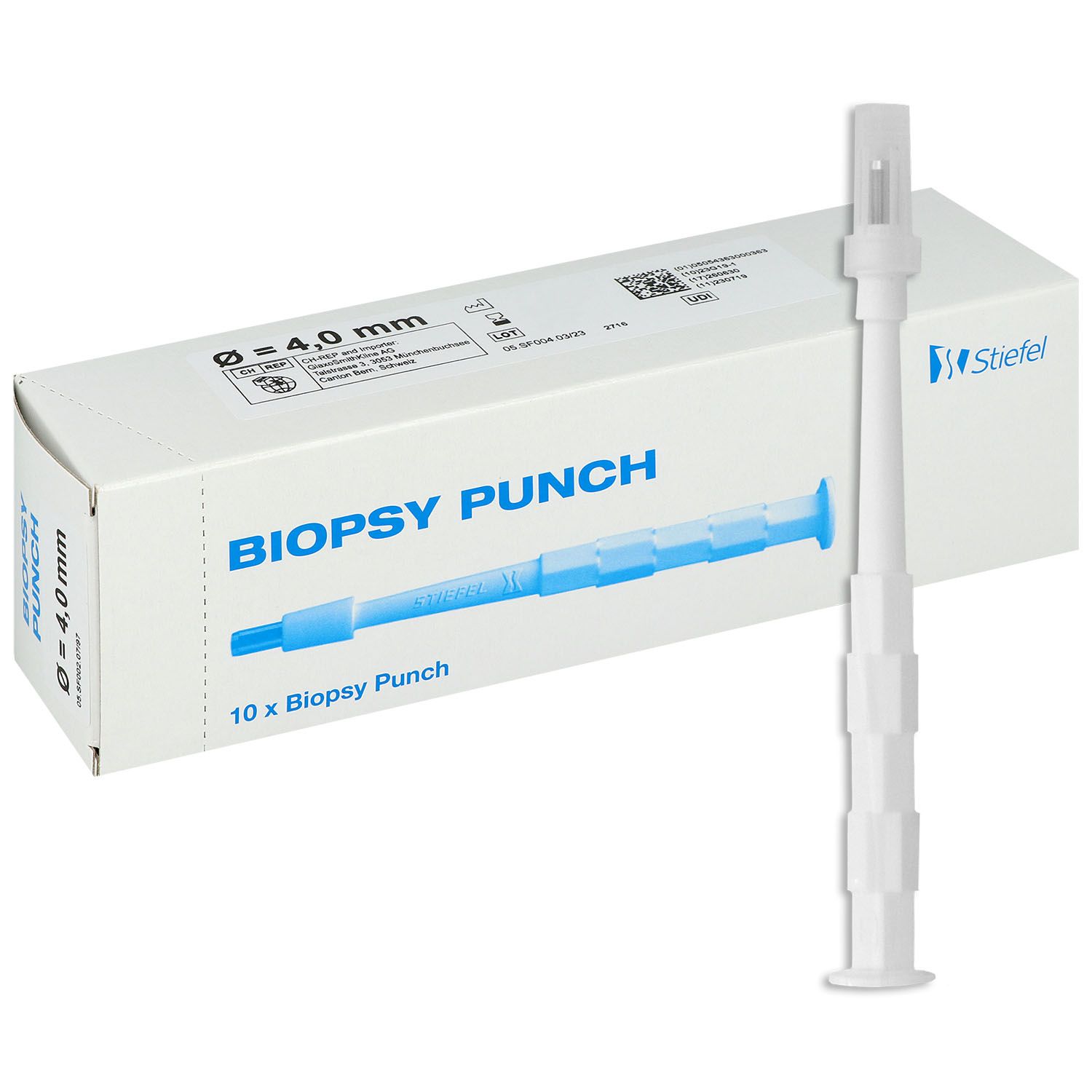 Stiefel Biopsy Punch Hautstanze ️ 4 mm - 10 St. | PZN 03547087