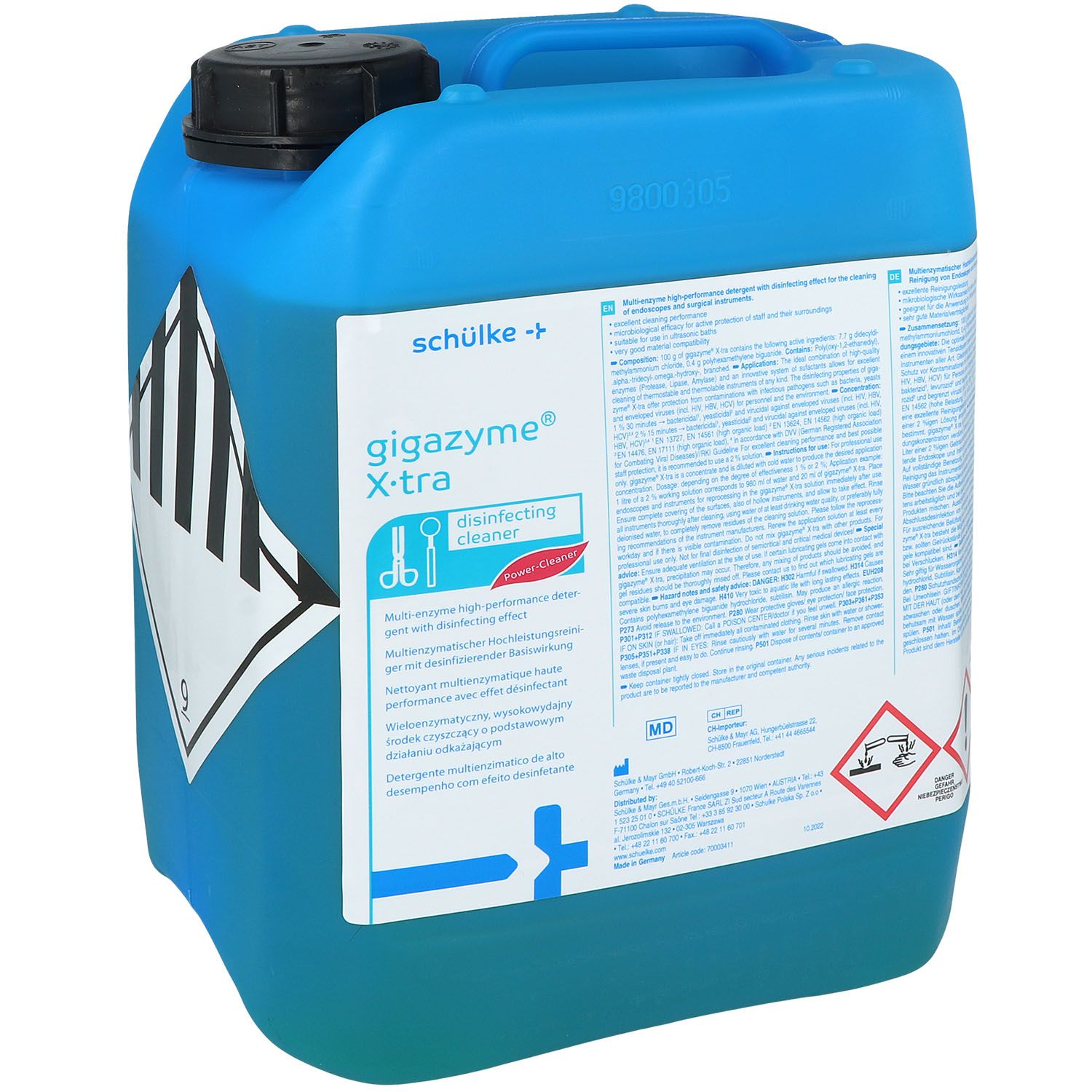 gigazyme X·tra Instrumentenreiniger ️ 5 Liter