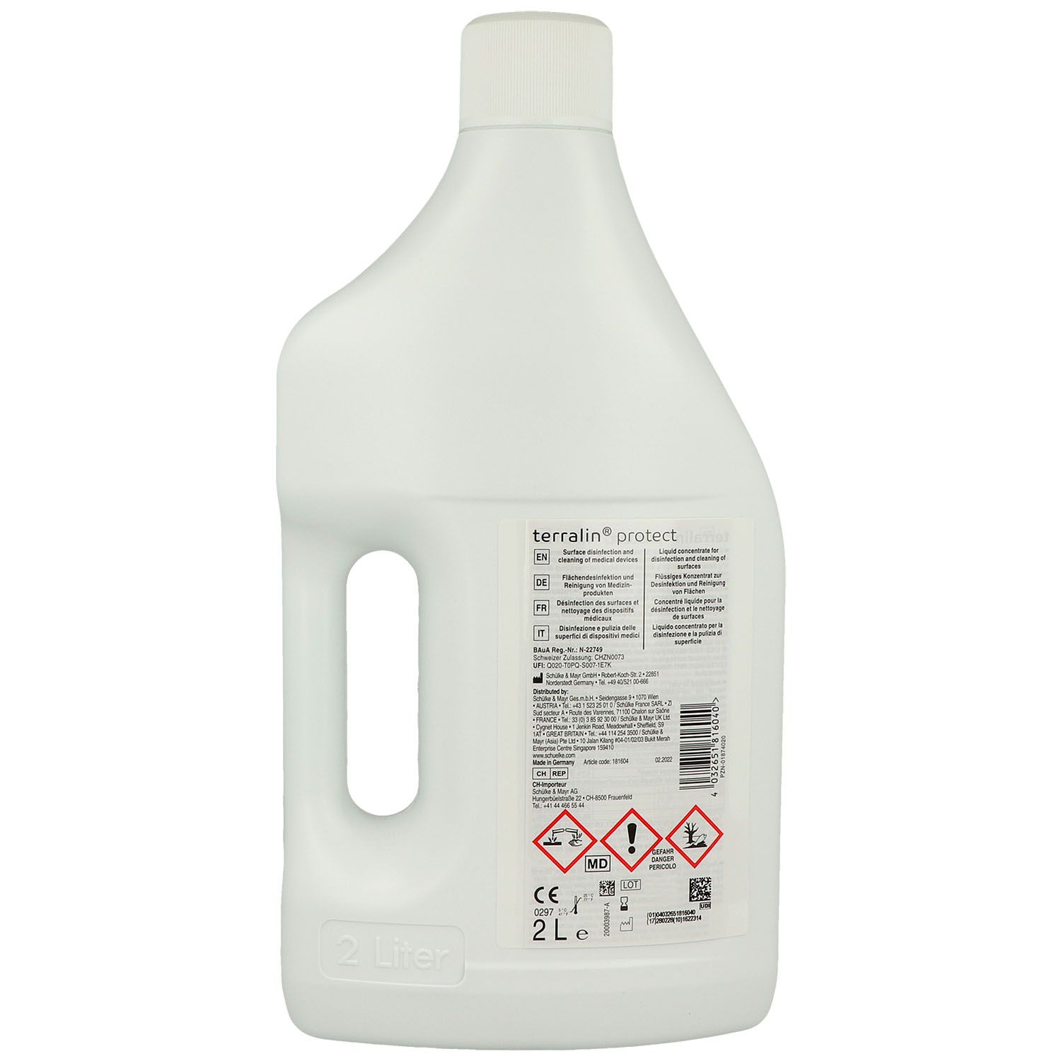terralin protect Flächendesinfektion 2 Liter | PZN 01874020