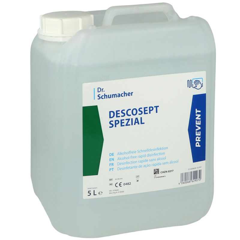 Descosept Spezial 5 Liter - alkoholfreie Schnelldesinfektion | PZN 07396805