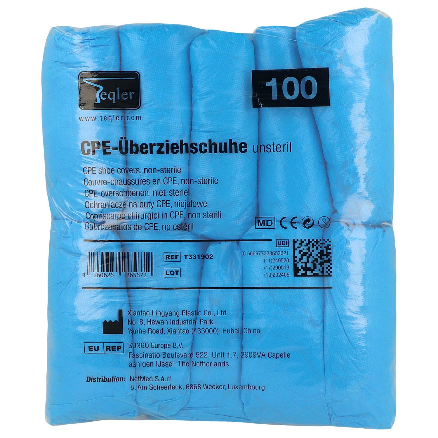 Teqler OP-Überziehschuhe | standard - 100 St. | 24040